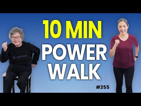 10 Min Power Walk + a New 31-Day Challenge – yes2next