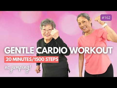 20 Minute Gentle Cardio Workout for Seniors, Beginners – yes2next