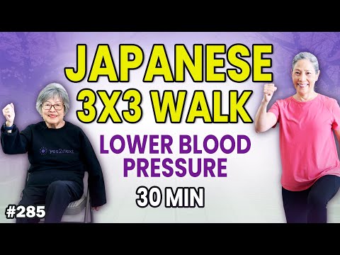 30 Min Japanese 3x3 Walking Workout – yes2next