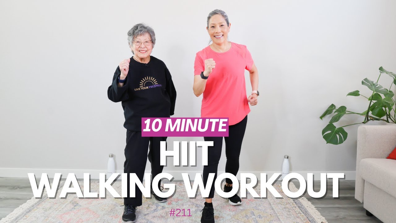10 Minute HIIT Walking Workout – yes2next
