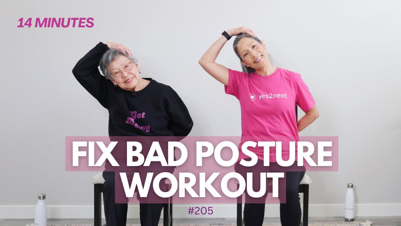 14 minute 5 Exercises to Fix Bad Posture – yes2next