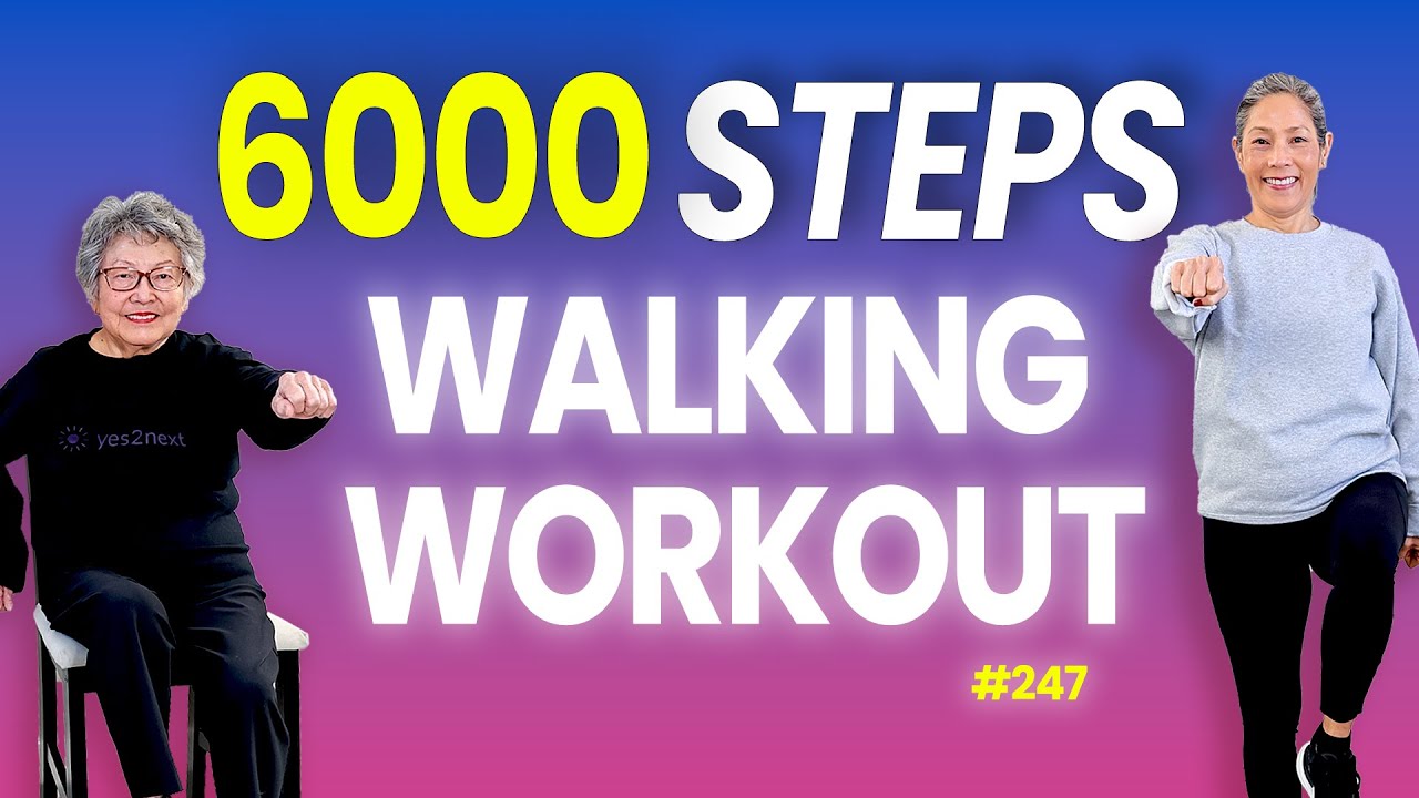 6000 Step Walking Workout – yes2next